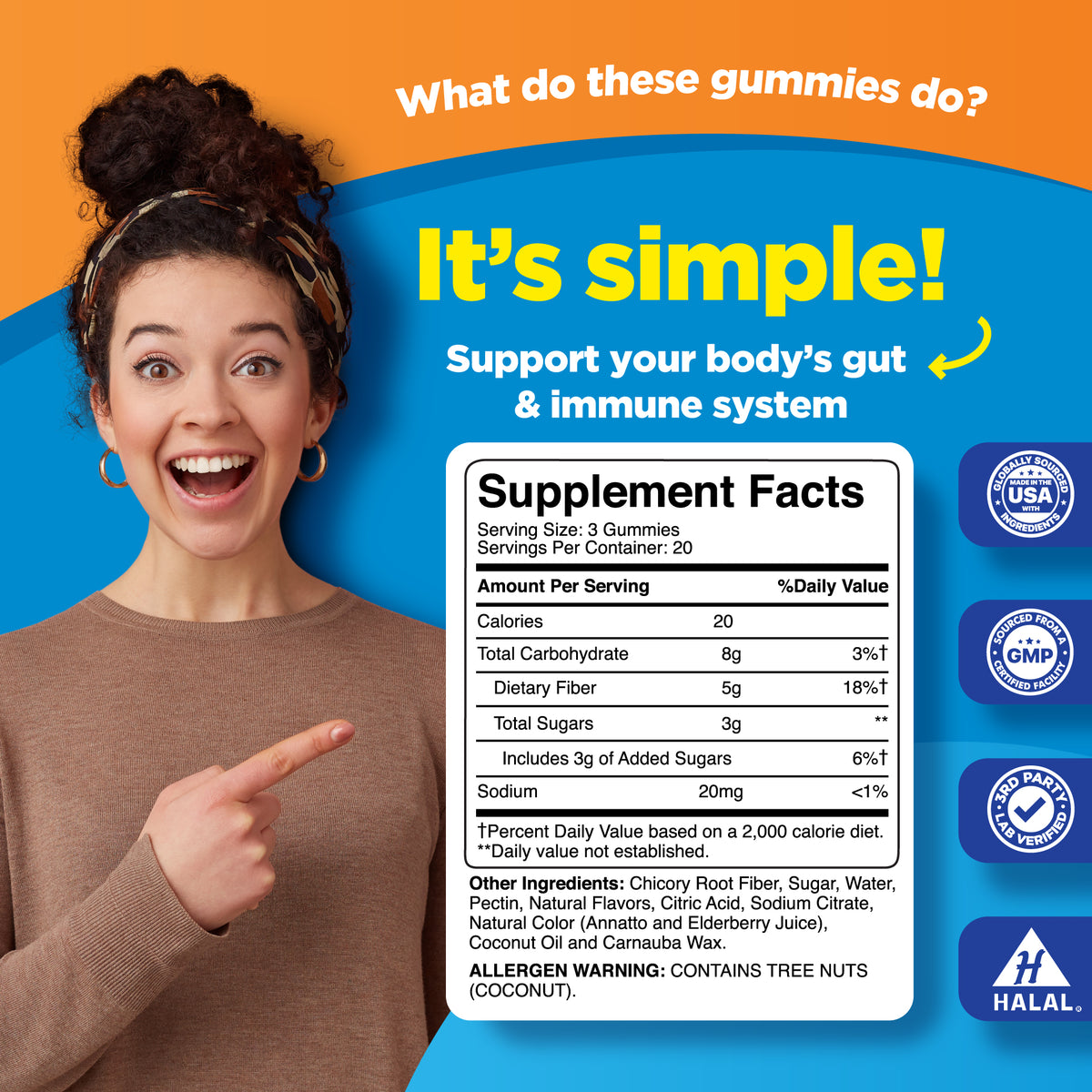 Advanced Fiber Gummies - 60 Gummies – Phytoral Vitamin Gummies
