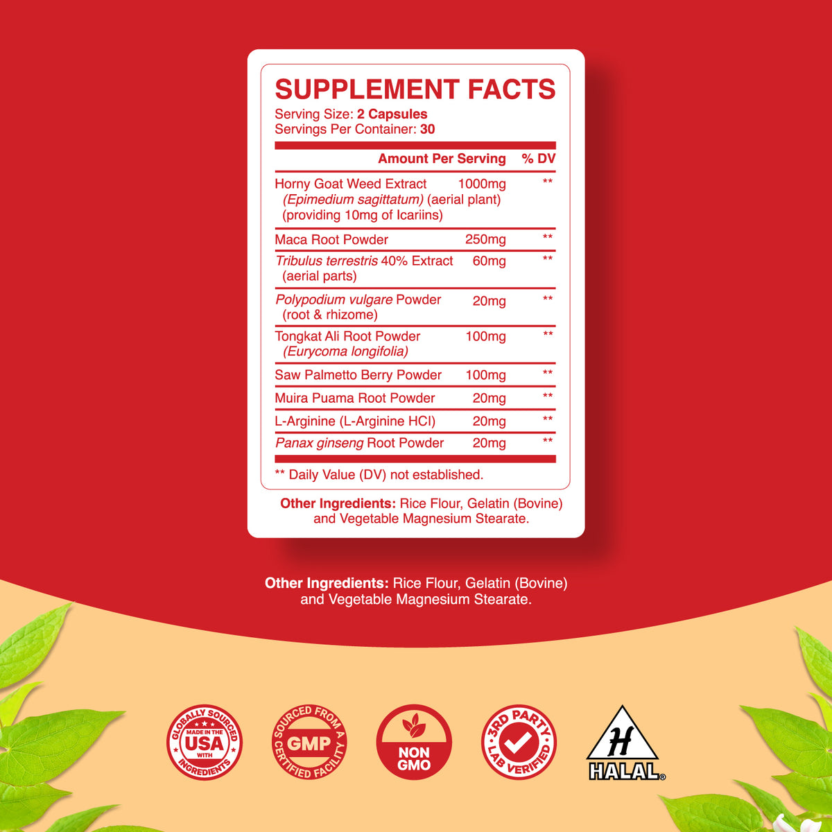 Horny Goat Weed - 60 Capsules – Phytoral Vitamin Gummies