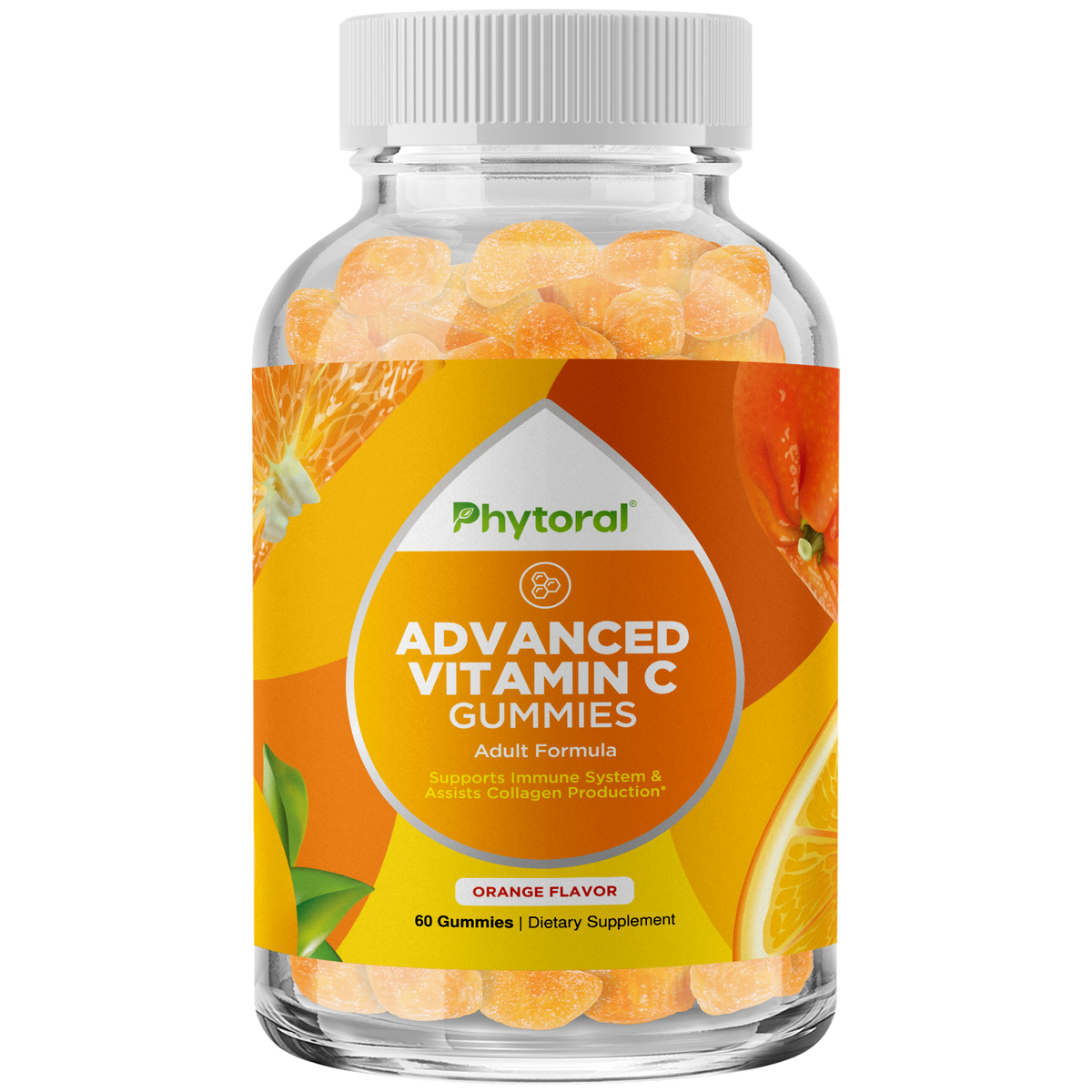 Advanced Vitamin C Gummies - 60 Gummies – Phytoral Vitamin Gummies
