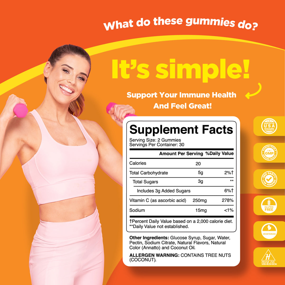 Advanced Vitamin C Gummies - 60 Gummies – Phytoral Vitamin Gummies