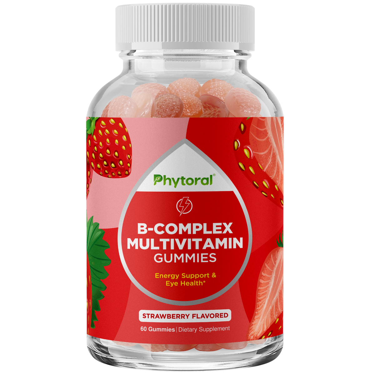 B-Complex Multivitamin Gummies - 60 Gummies – Phytoral Vitamin Gummies